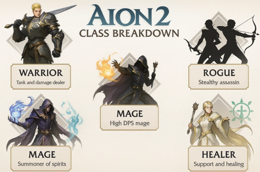 Aion 2: Class Breakdown and What to Expect from the Upcoming PvP Combat ...