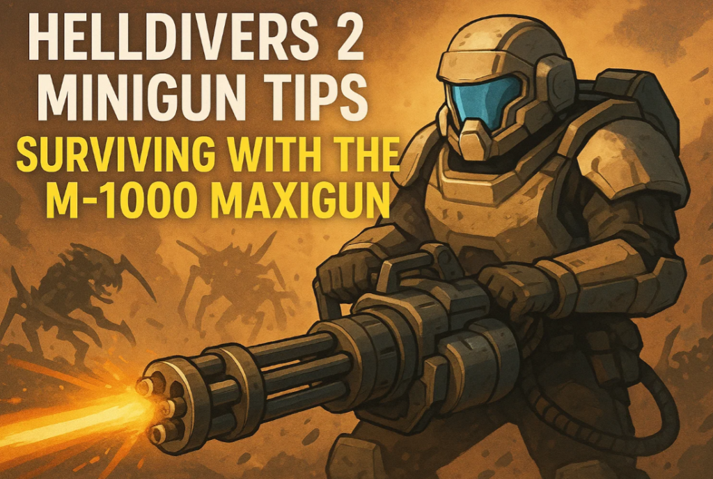 Helldivers 2 Minigun Tips: Surviving With the M-1000 Maxigun – Thsale